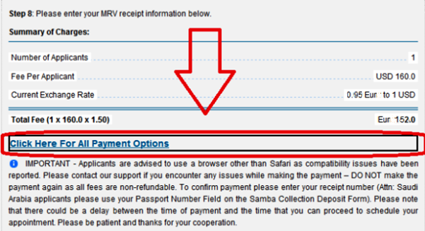 Apply For A U S Visa Bank And Payment Options Pay My Visa Fee Lithuania English 
